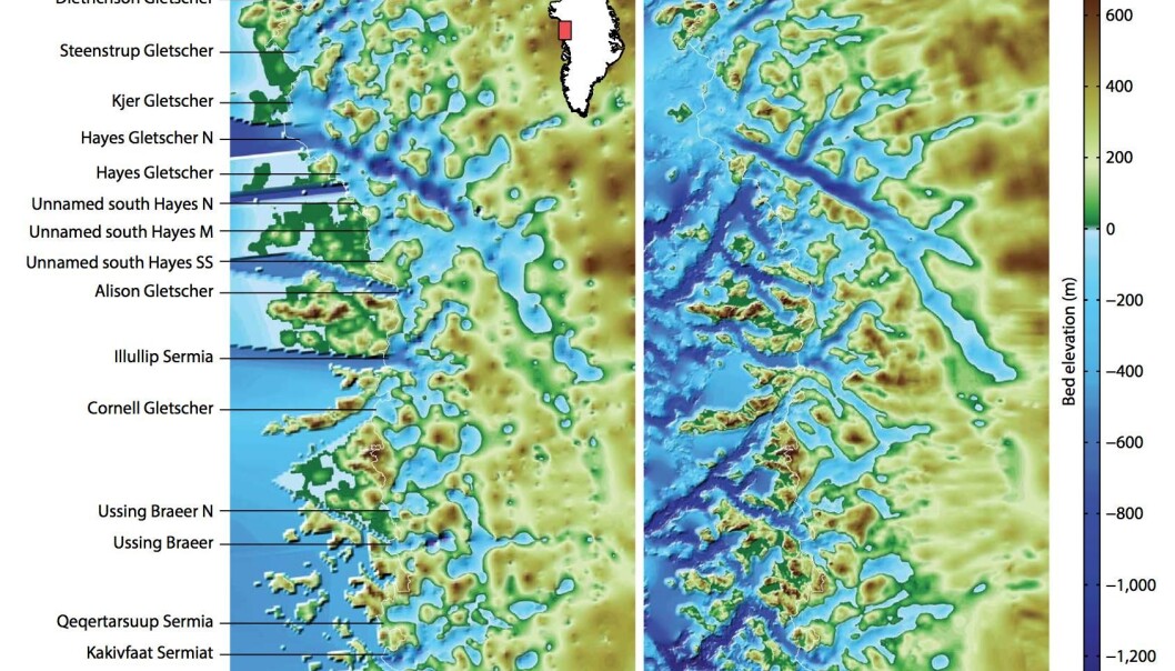 NASA project reveals vulnerability of Greenland glaciers